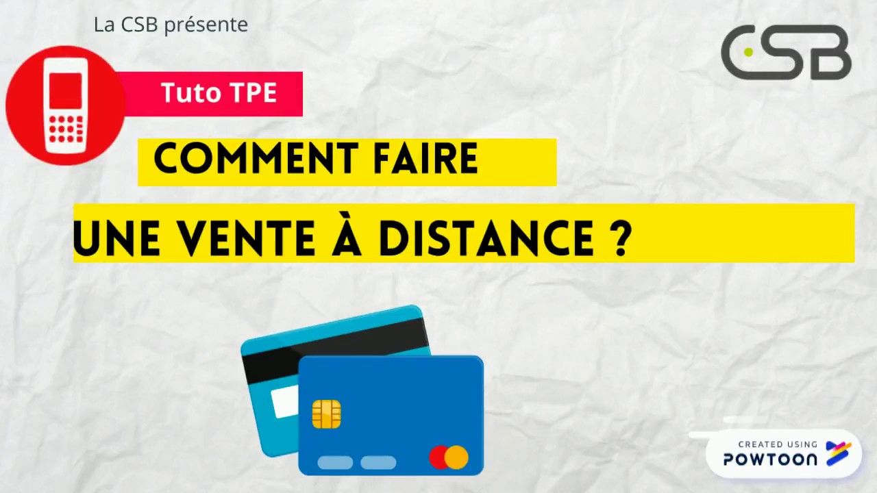 Vente à distance - CSB - Calédonienne de Solutions Business